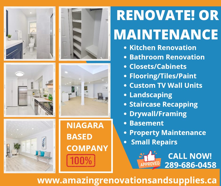 #1 Home Renovation Contractor In Niagara And St. Catharines